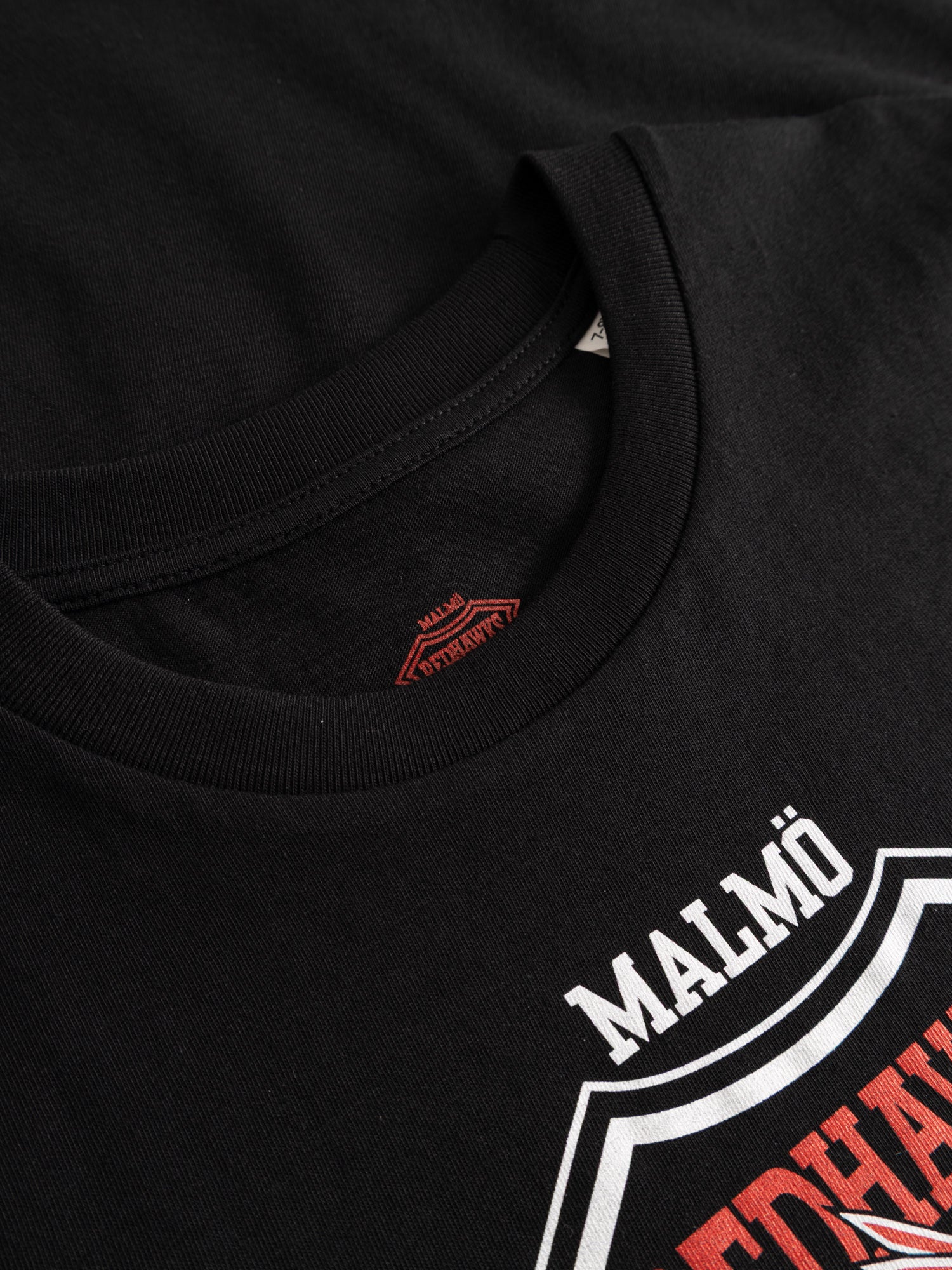 T-shirt kids svart logo Malmö Redhawks